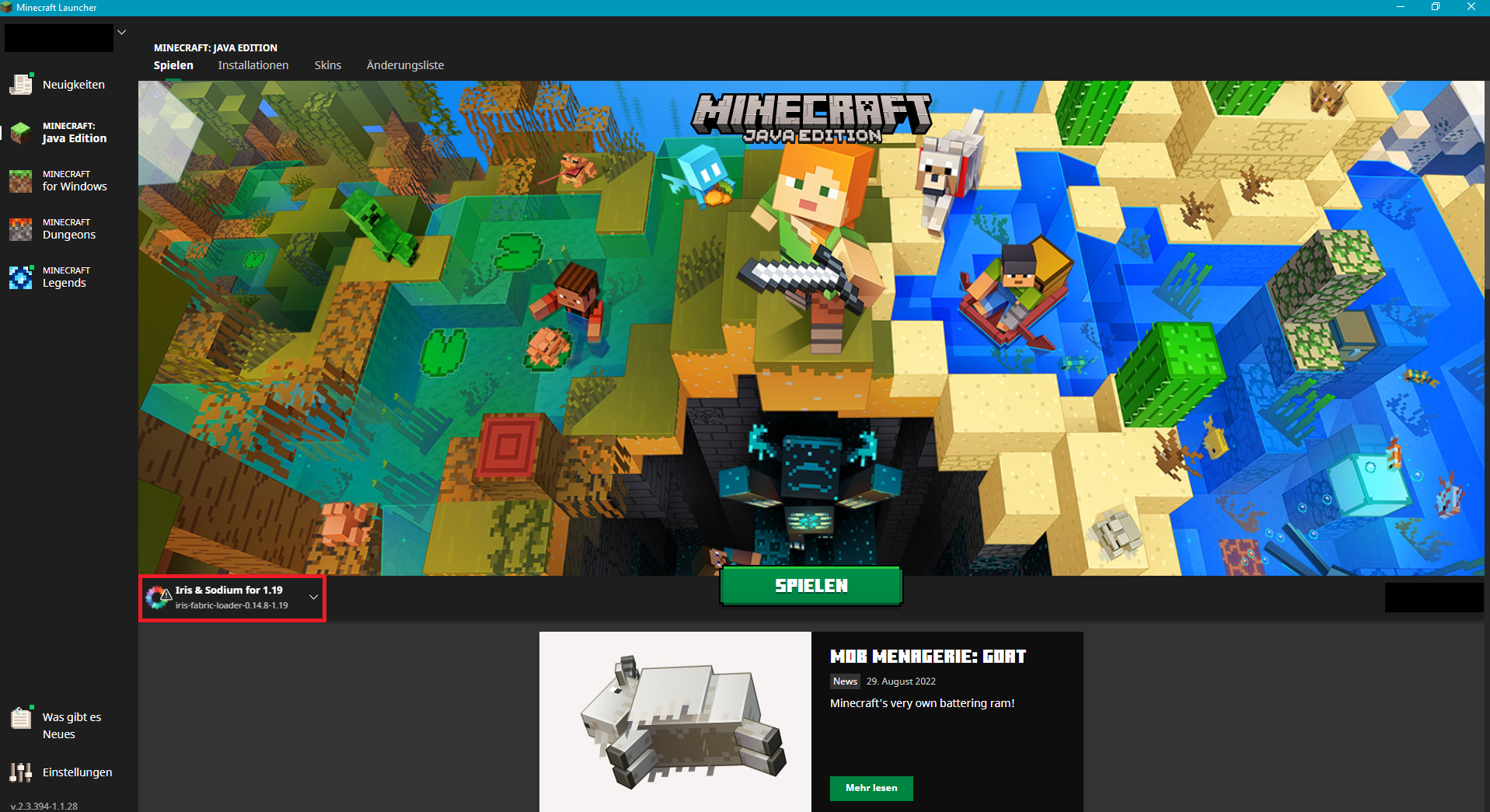Change the Minecraft version on your server | GPORTAL Wiki