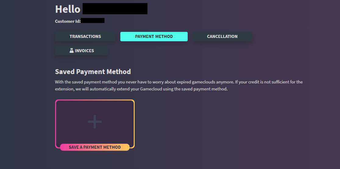 Where can I find the transaction overview on the website? | GPORTAL Wiki