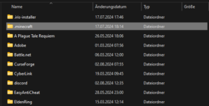 Find and view Minecraft client logs - GPORTAL Wiki