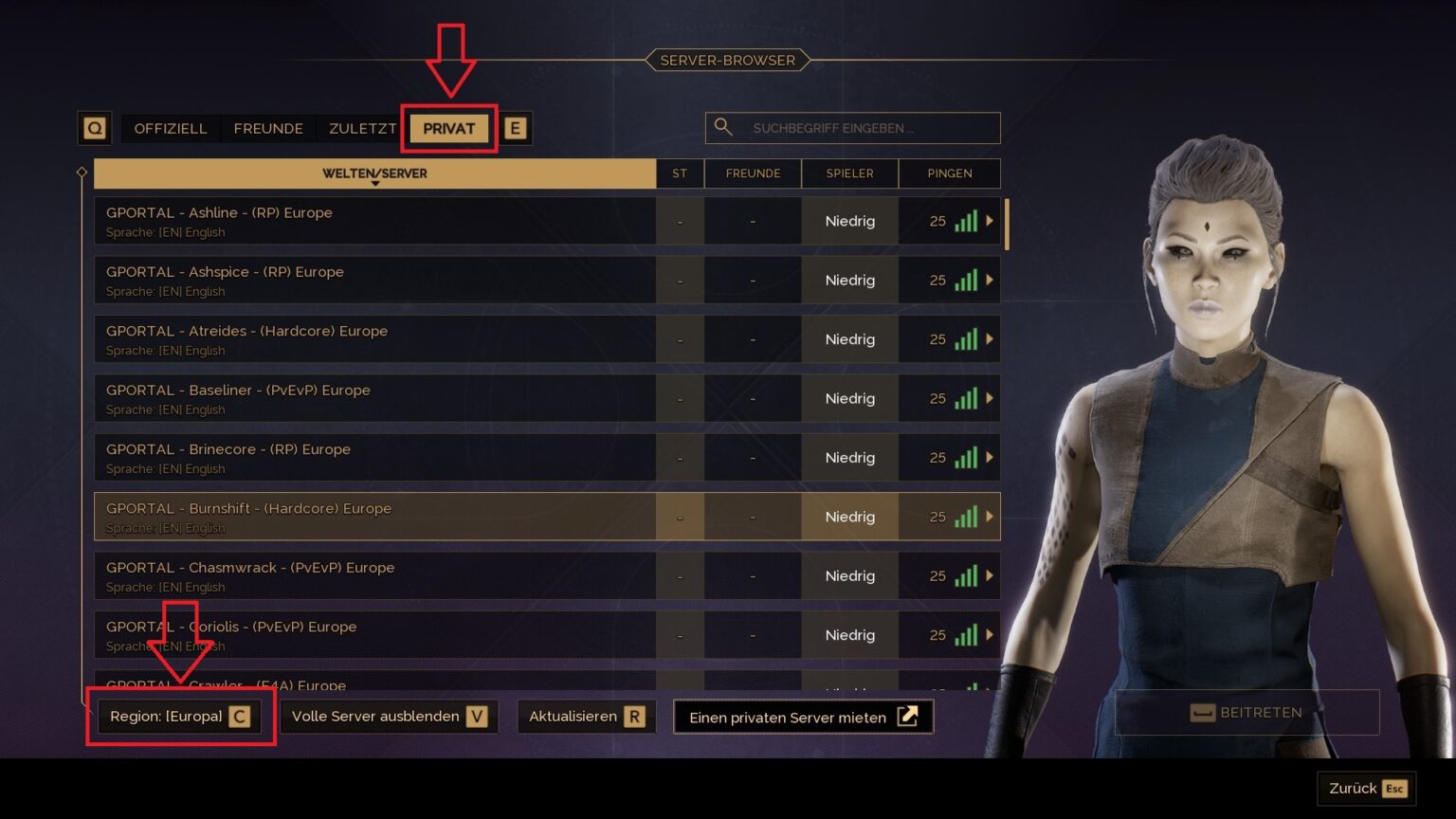 Dune: Awakening - How do I join my GPORTAL server? - GPORTAL Wiki